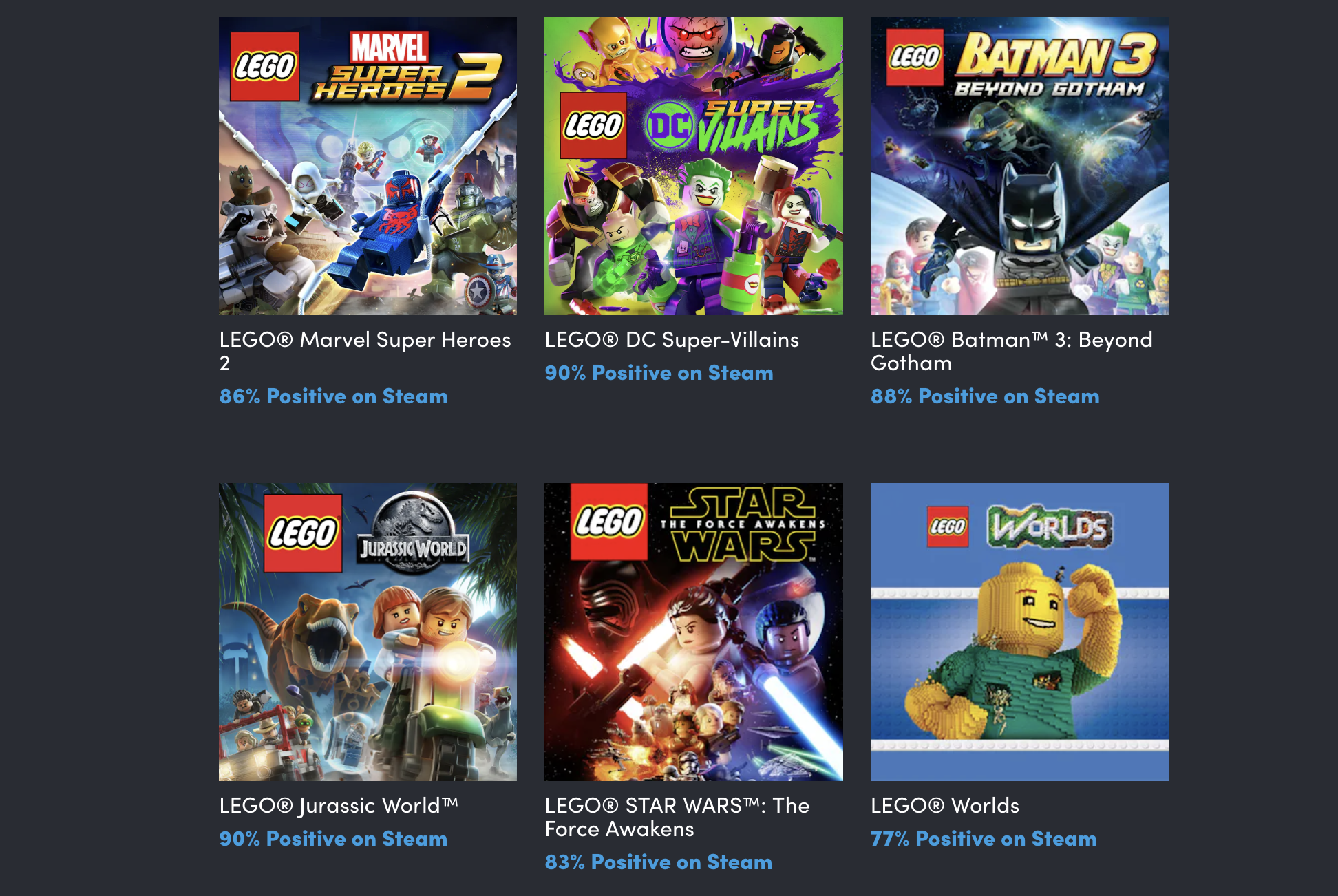Get 18 LEGO video games for just £12 with Humble Bundle