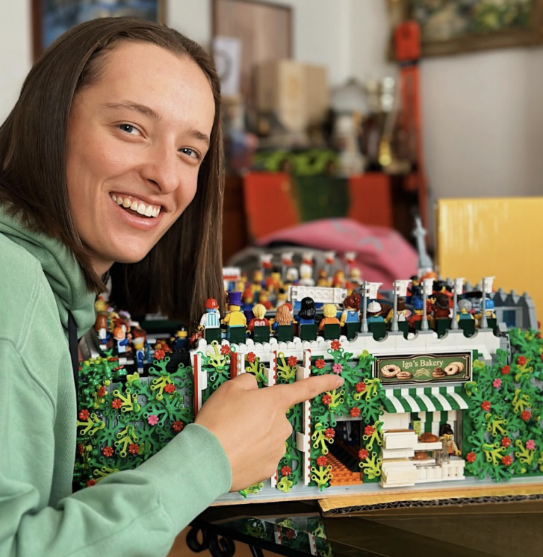 Tennis maestro Iga Swiatek shares unique LEGO sets made just for her