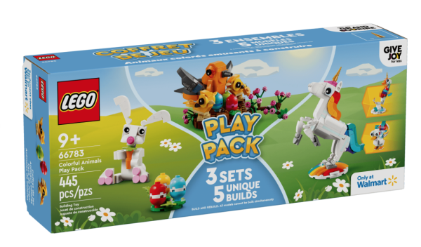 Trio of Walmart-exclusive LEGO gift sets now available