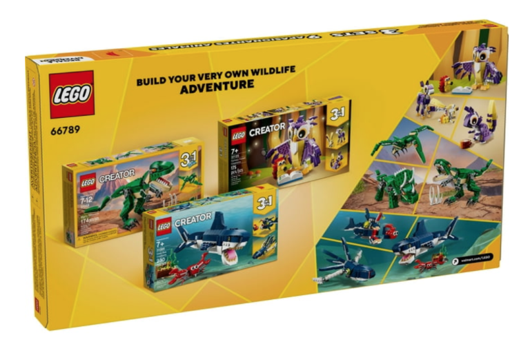Trio of Walmart-exclusive LEGO gift sets now available