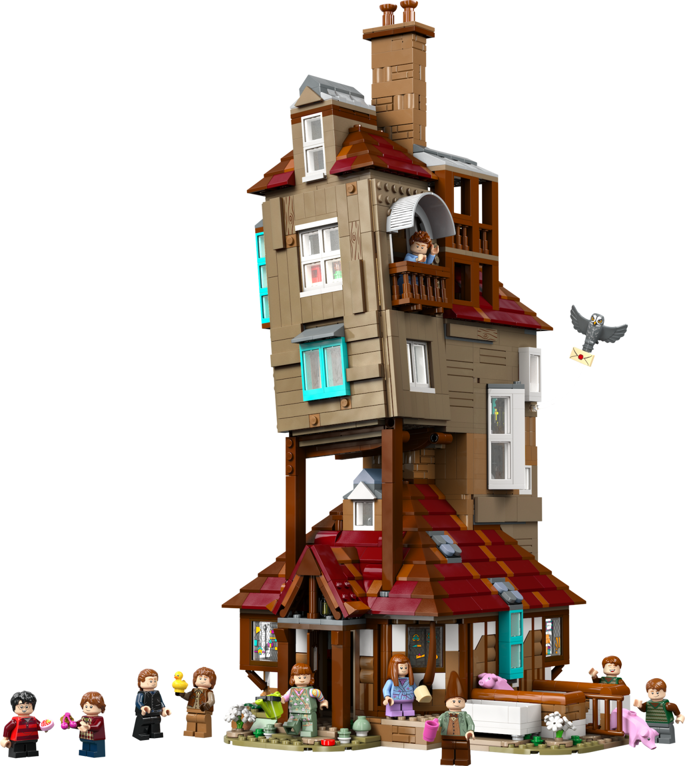 LEGO Harry Potter 76437 The Burrow Collectors’ Edition comparison