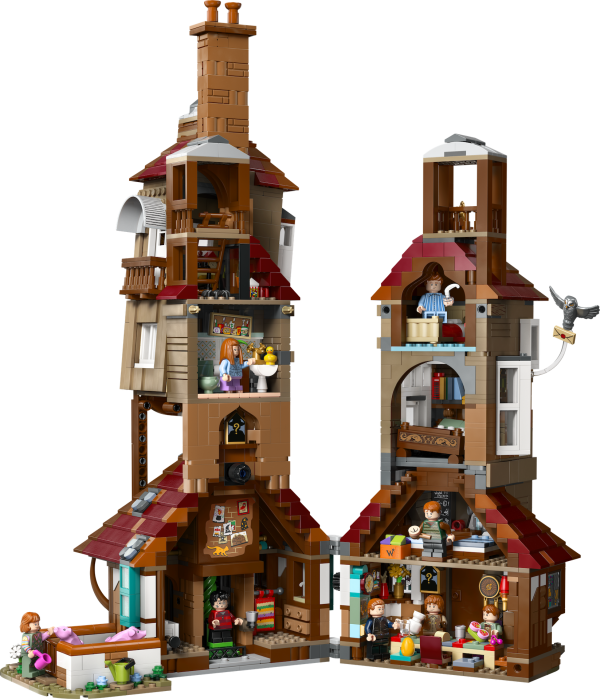 LEGO Harry Potter 76437 The Burrow Collectors’ Edition comparison