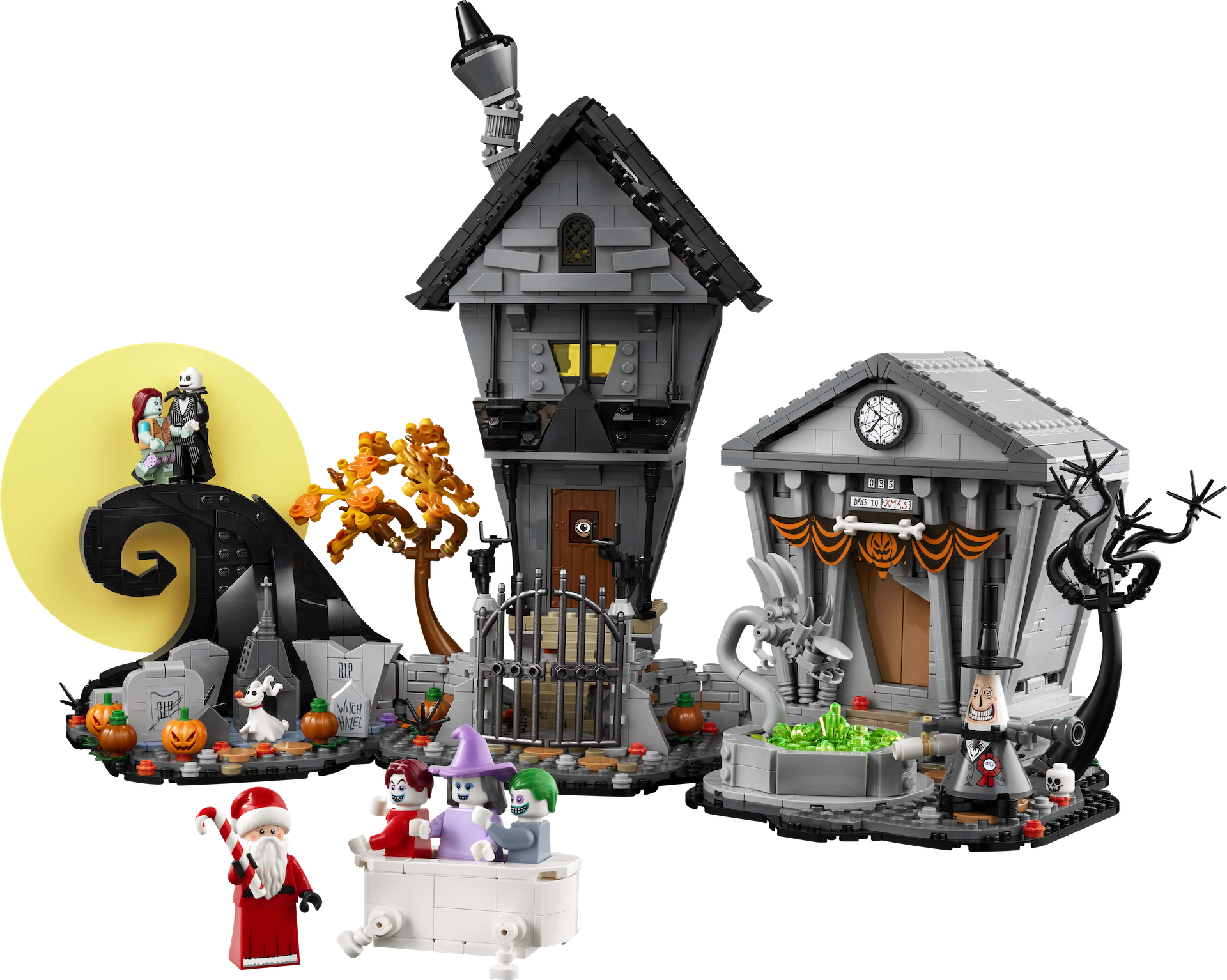 Comparing LEGO Nightmare Before Christmas to the fan design