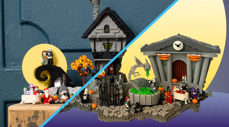 Lego Nightmare Building The Nightmare Before Christmas Lego Set At The