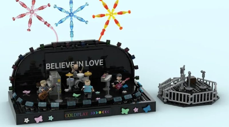 Coldplay fan support sends another band-inspired build to LEGO Ideas