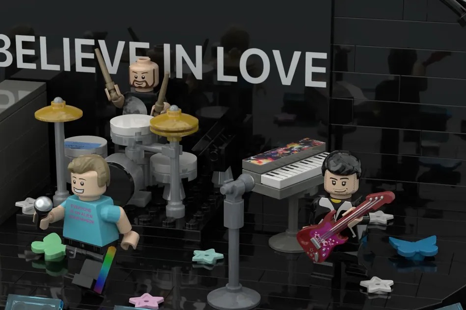 Coldplay fan support sends another band-inspired build to LEGO Ideas