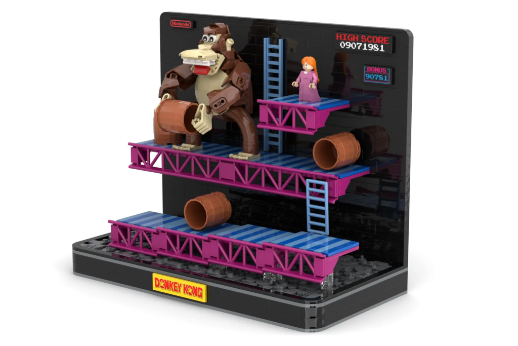 LEGO Donkey Kong wants to be your next retro arcade set
