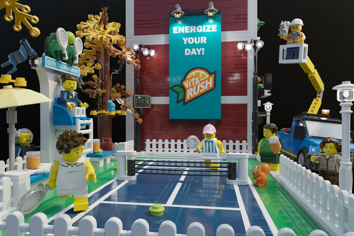 Game, set and match: LEGO Ideas tennis court scores 10K