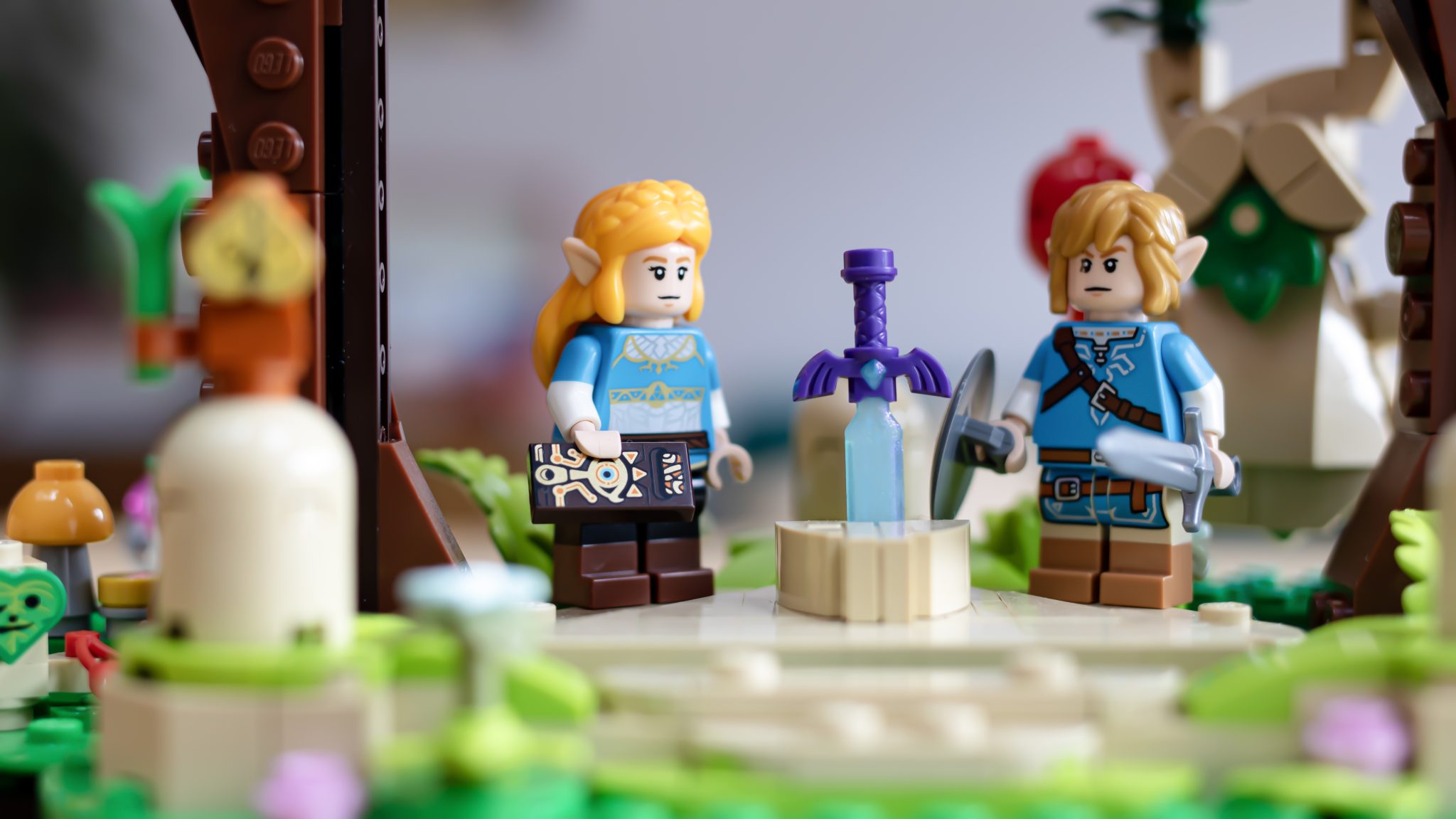 How to use LEGO Zelda Great Deku Tree’s leftover pieces