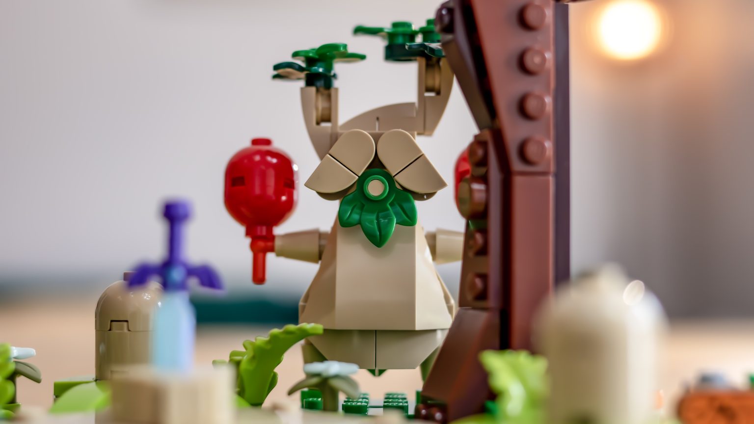 How to use LEGO Zelda Great Deku Tree’s leftover pieces