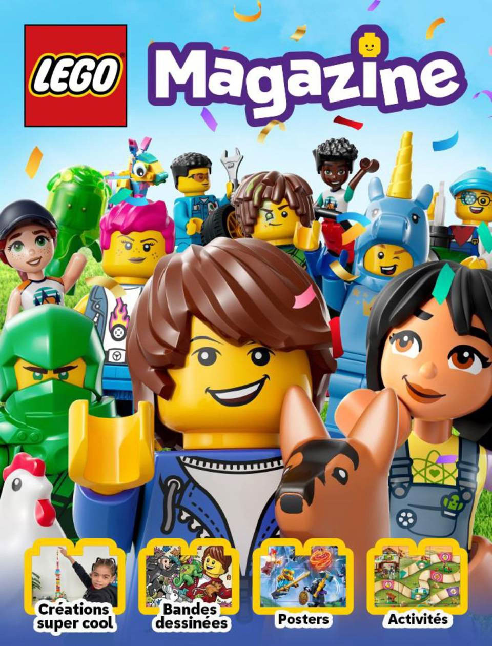 LEGO Life magazine rebrands with Max front and centre