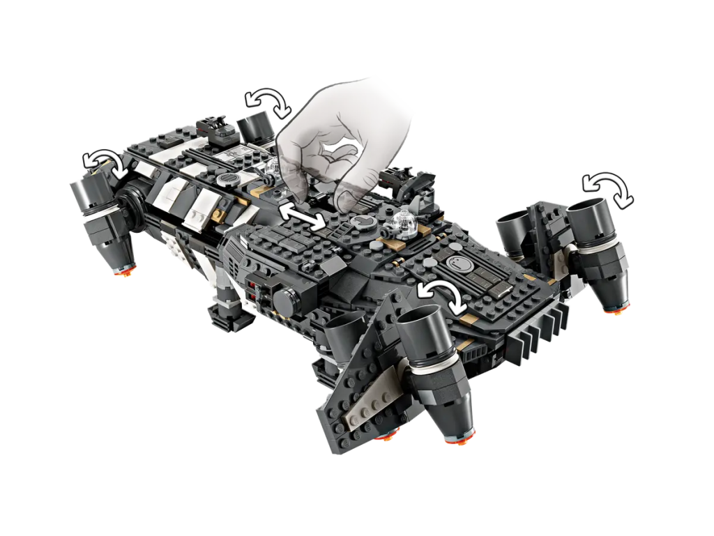 LEGO Star Wars 75374 The Onyx Cinder listing image gallery