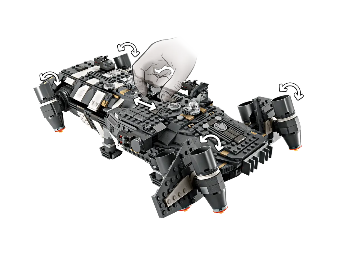 LEGO Star Wars 75374 The Onyx Cinder listing image gallery