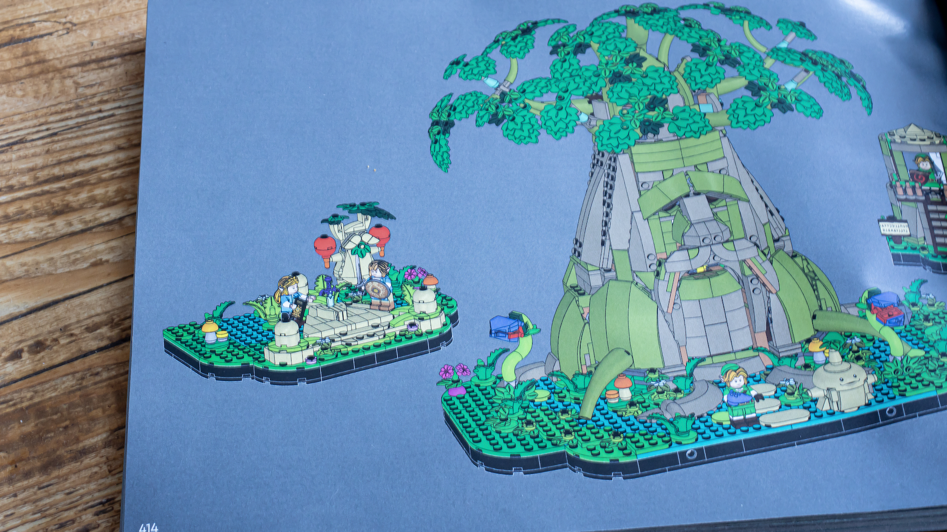 How to use LEGO Zelda Great Deku Tree’s leftover pieces