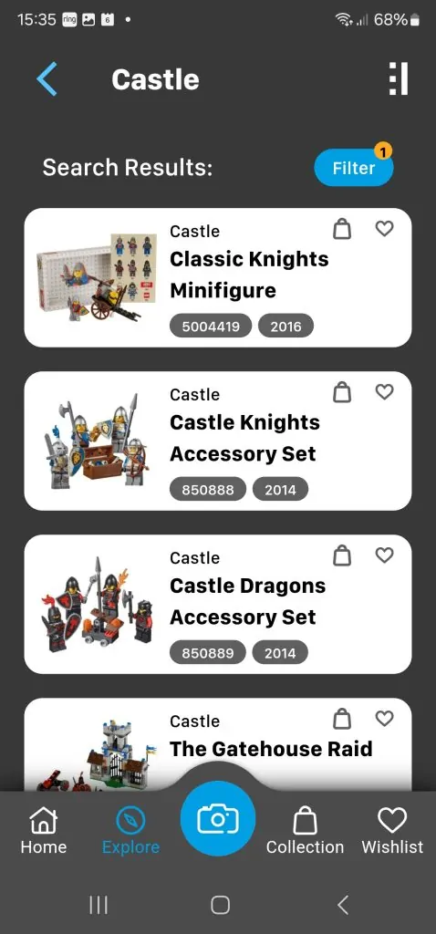 How to use Brick Search to find every LEGO Dungeons & Dragons minifigure