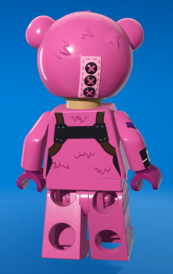 Comparing the first officially released LEGO Fortnite minifigure