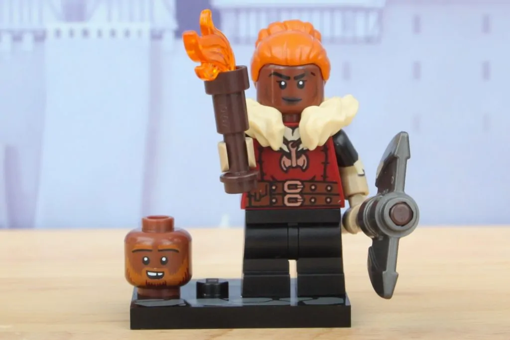LEGO D&D secrets: Barbarian Dwarf and Dragonborn Paladin