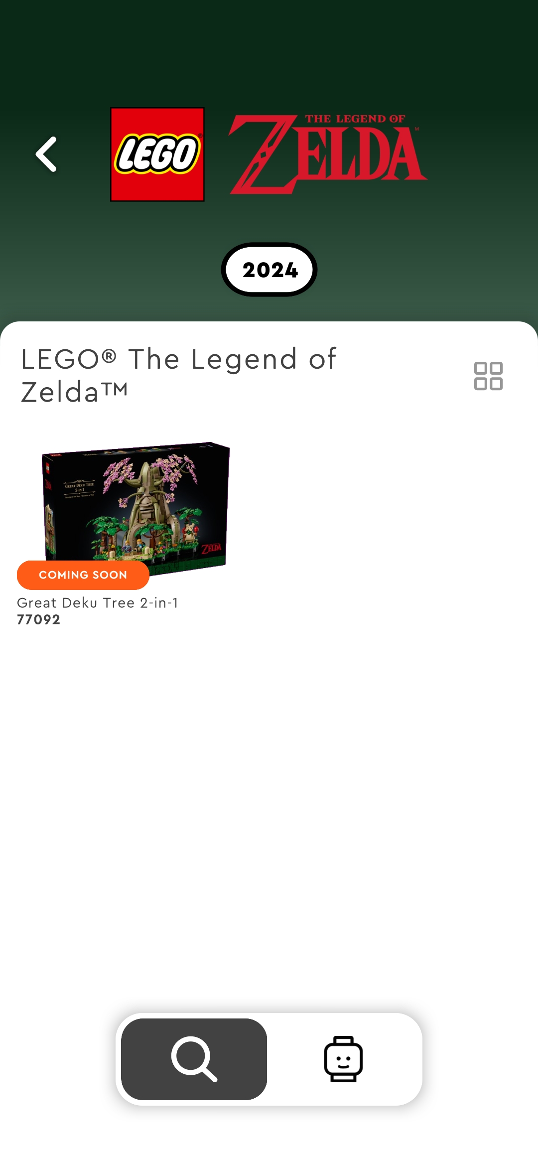 LEGO The Legend of Zelda has been labelled as a theme again