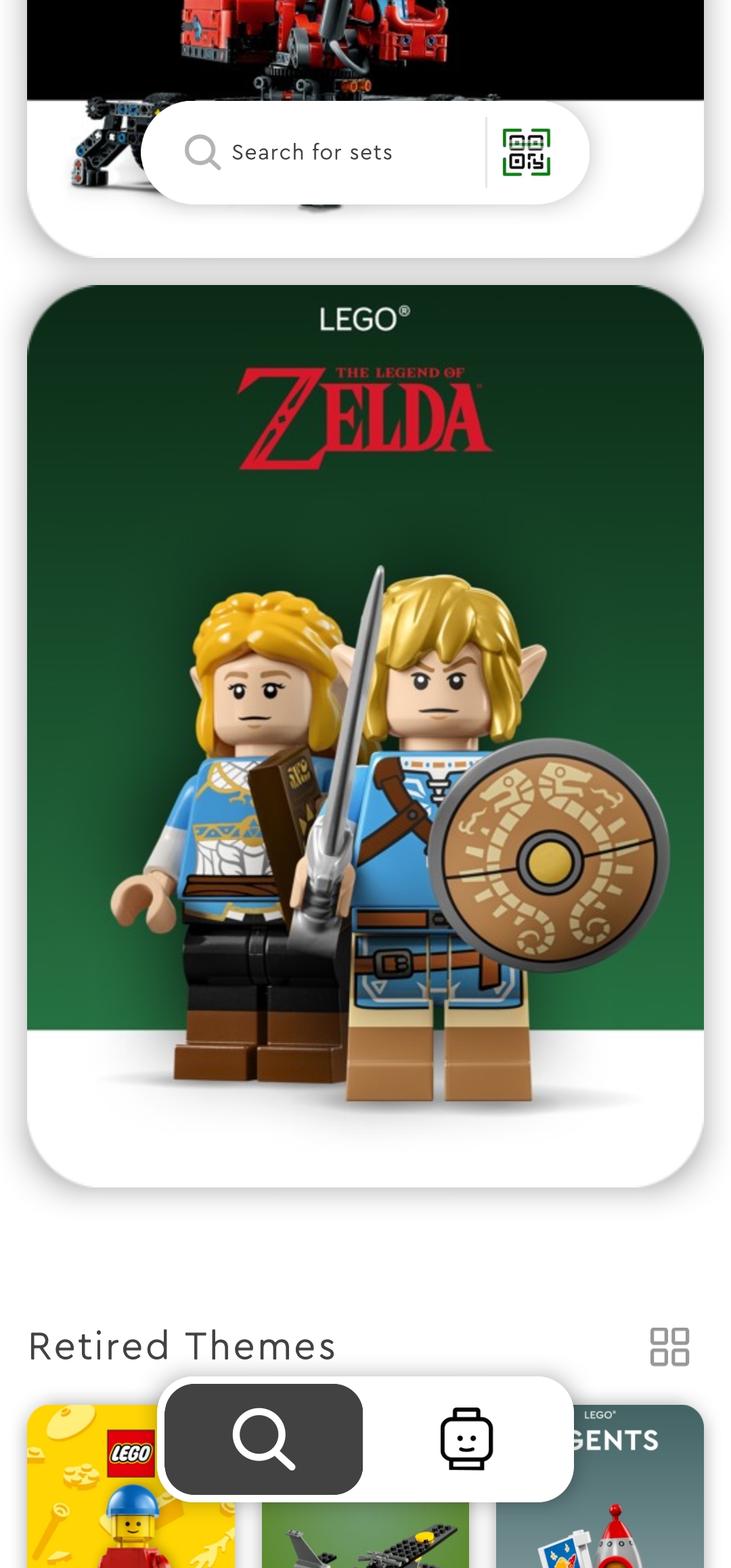 LEGO The Legend of Zelda has been labelled as a theme again