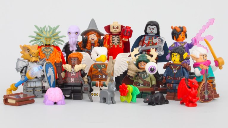 Every possible LEGO 71047 Dungeons & Dragons minifig combo