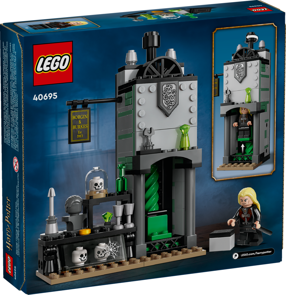 LEGO Harry Potter 40695 Borgin and Burkes: Floo Network revealed