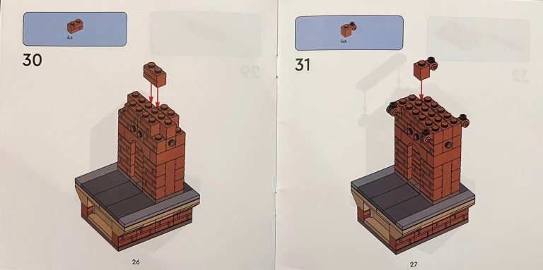 LEGO Harry Potter Barnes & Noble build instructions revealed