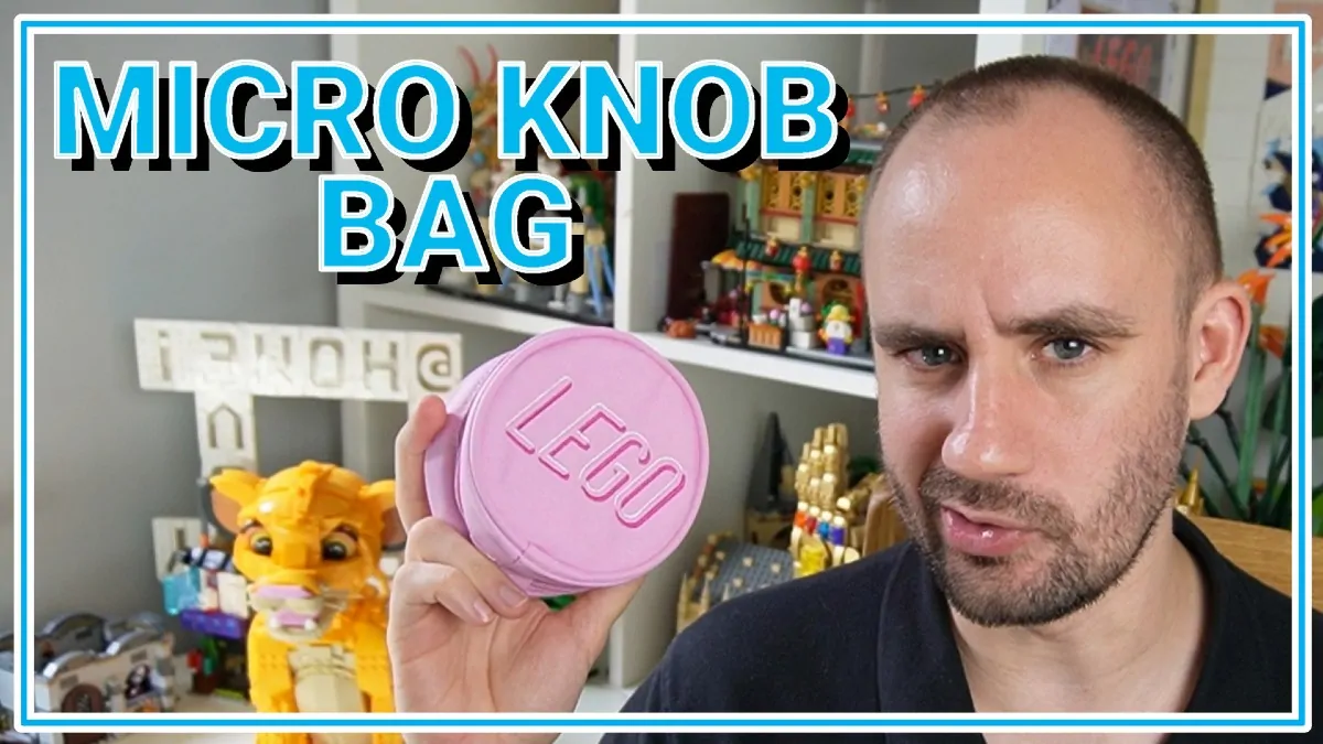 How many minifigures can the LEGO Micro Knob Bag hold?