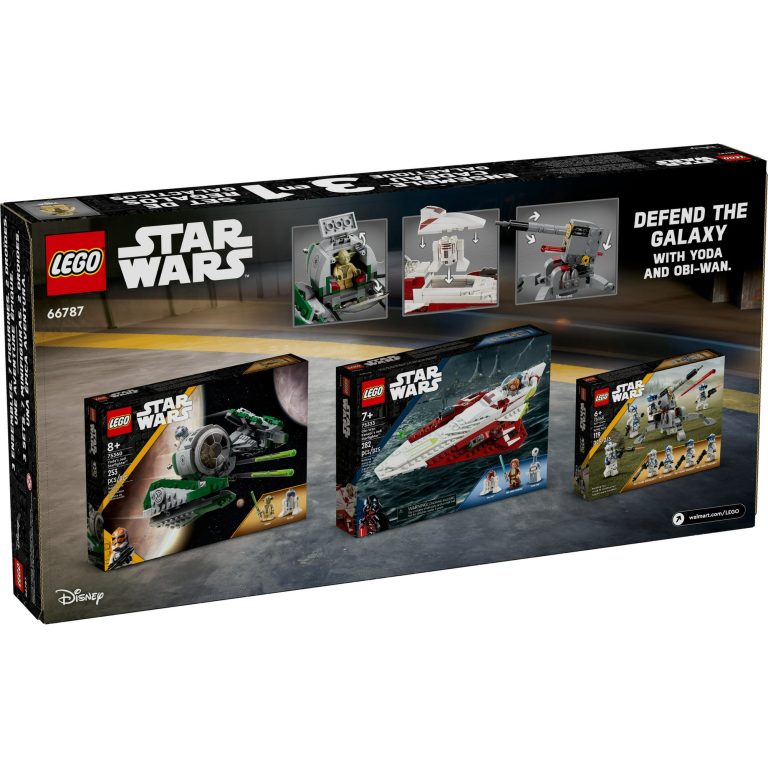 LEGO Star Wars 66787 Jedi Masters Gift Set contents revealed