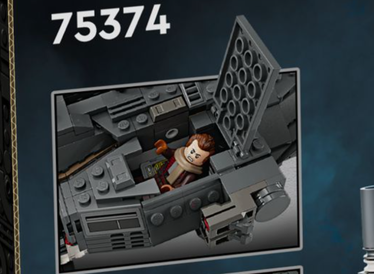 LEGO Star Wars 75374 The Onyx Cinder is smaller than expected