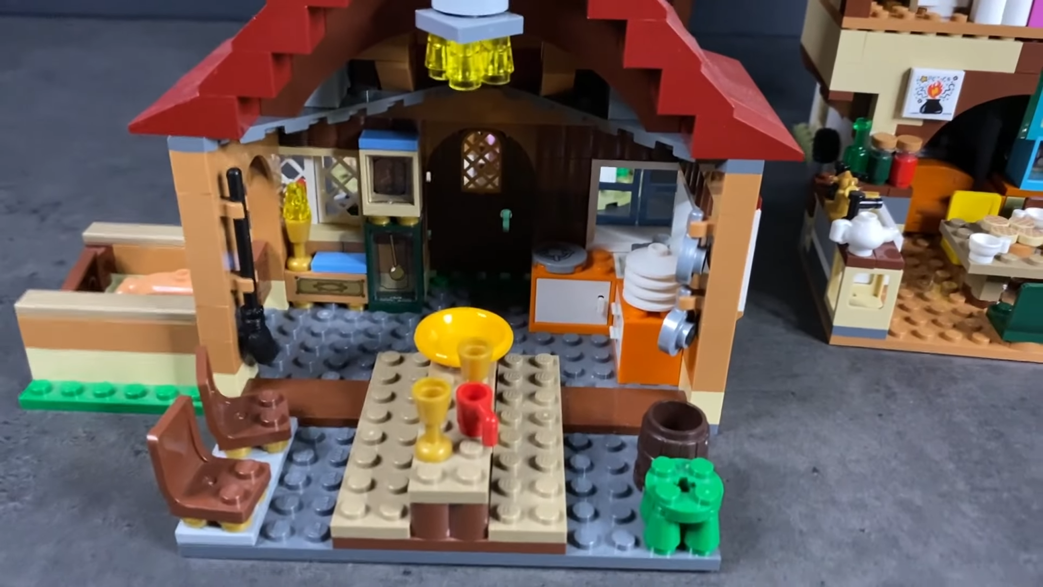 Explaining LEGO Harry Potter The Burrow's growth over more than a decade