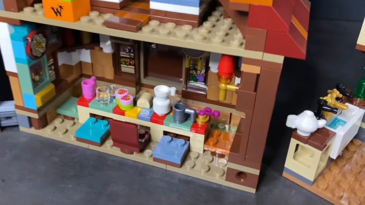 Explaining LEGO Harry Potter The Burrow's growth over more than a decade