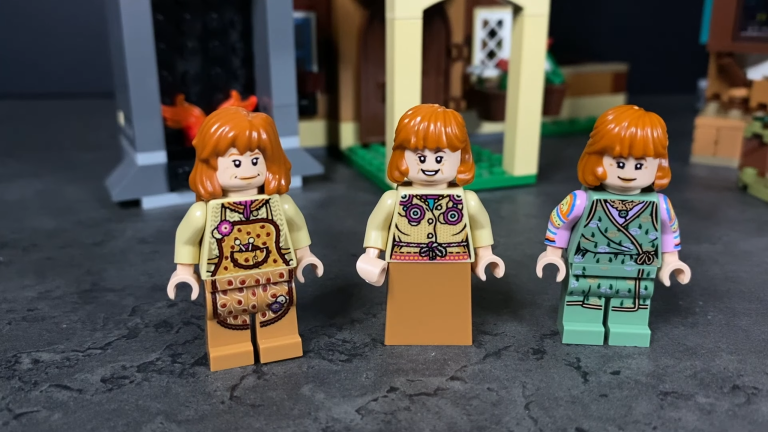 Explaining LEGO Harry Potter The Burrow's growth over more than a decade