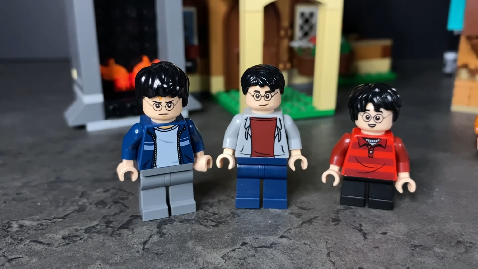 Explaining LEGO Harry Potter The Burrow's growth over more than a decade