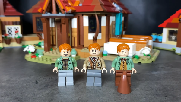 Explaining LEGO Harry Potter The Burrow's growth over more than a decade