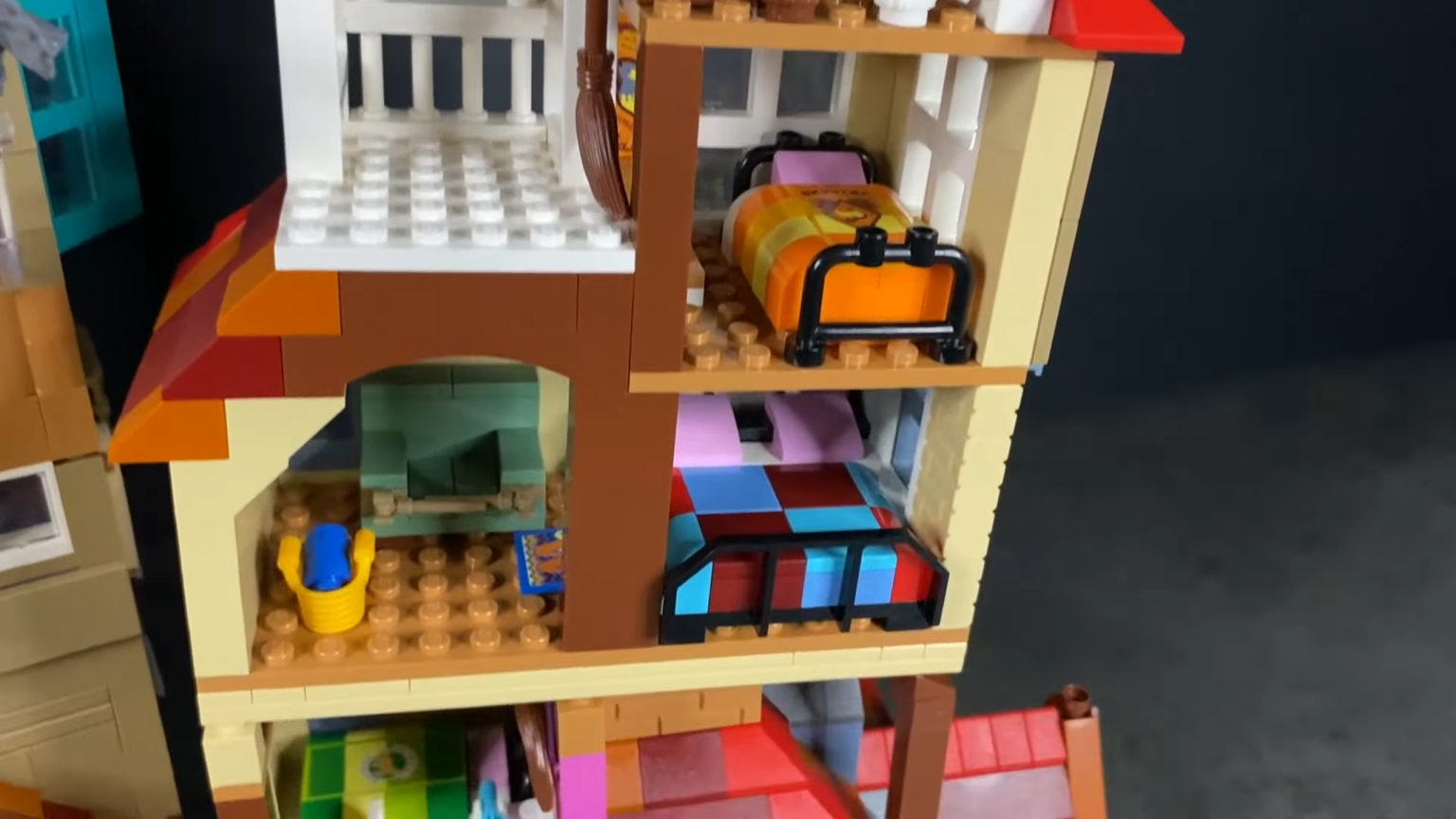 Explaining LEGO Harry Potter The Burrow's growth over more than a decade