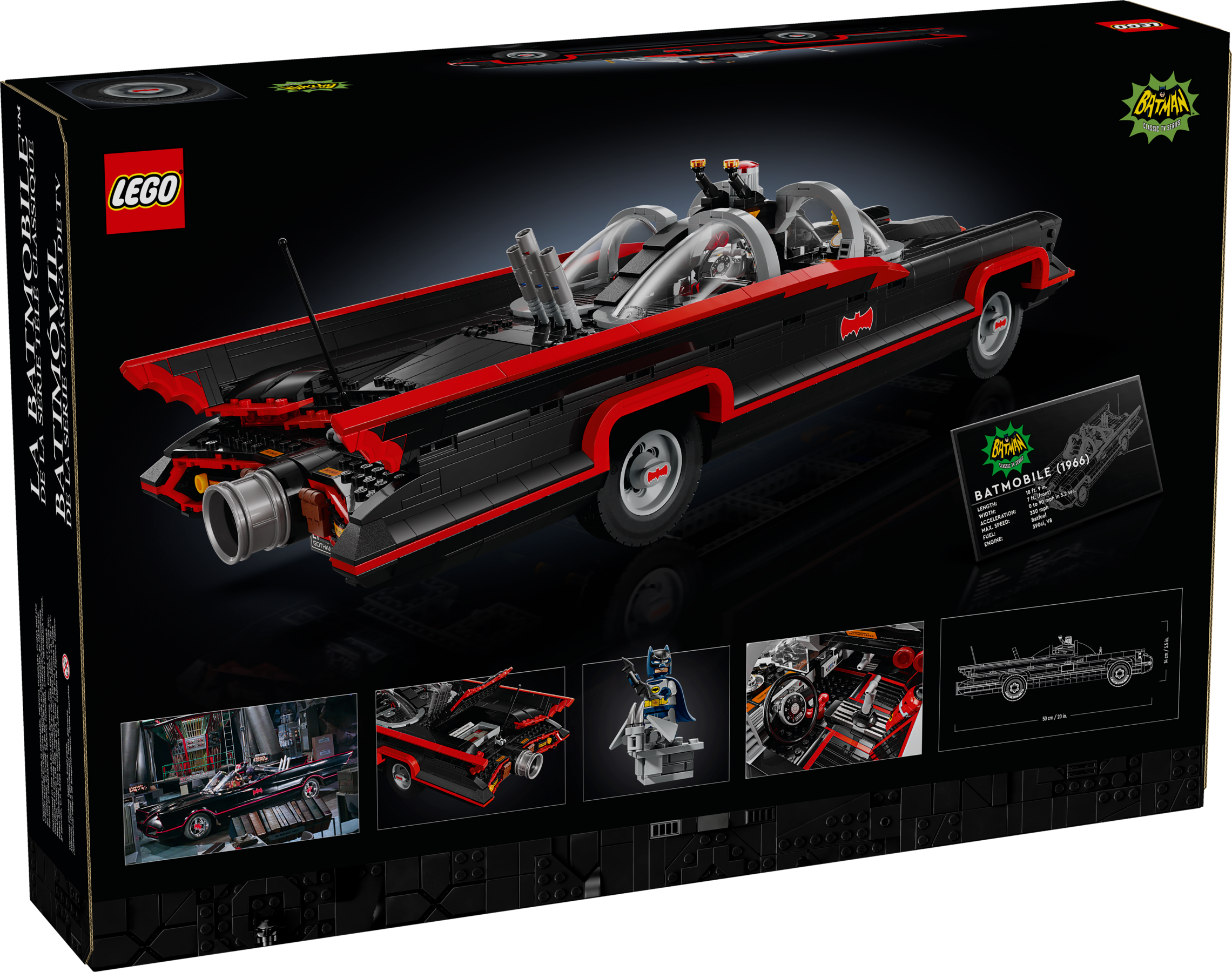 Batman: The Classic TV Series Batmobile LEGO Set, Deals & Reviews
