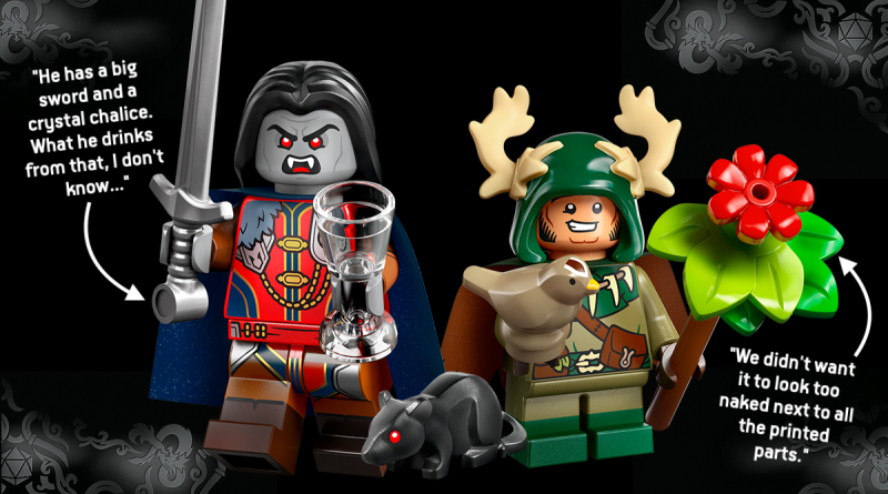 LEGO D&D walkthrough: Strahd von Zarovich and Halfling Druid