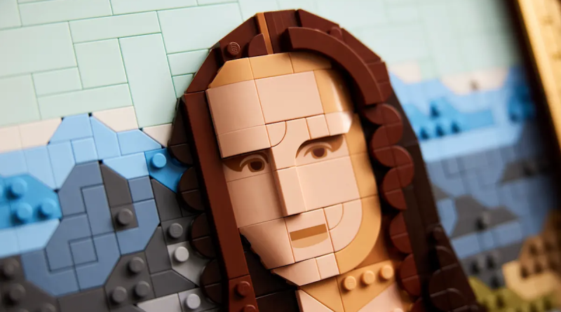 The story behind LEGO Art 31213 Mona Lisa's mystery extra pieces