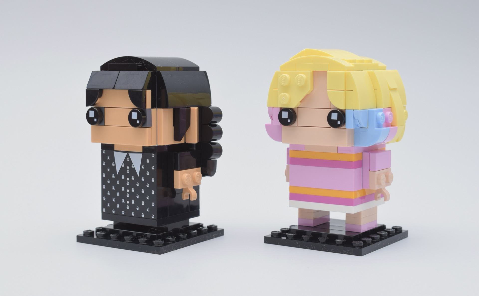 LEGO BrickHeadz 40750 Wednesday & Enid review