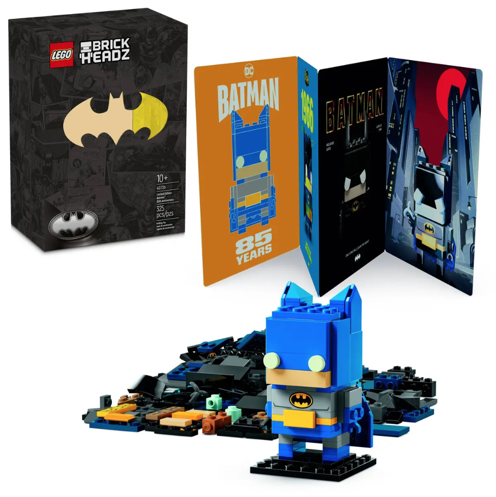 LEGO BrickHeadz Batman 85th Anniversary GWP confirmed
