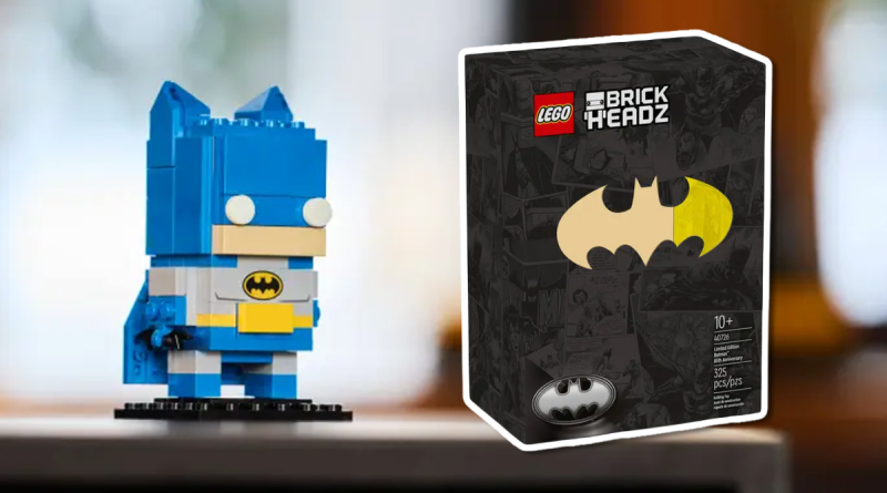 LEGO BrickHeadz Batman 85th Anniversary GWP confirmed