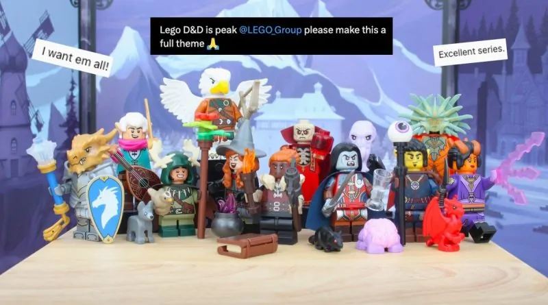 LEGO D&D CMFs leave fans asking for more, more, more