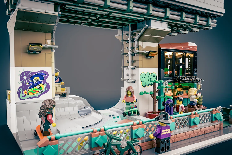 LEGO Ideas Overpass Park delivers urban living to 10K supporters