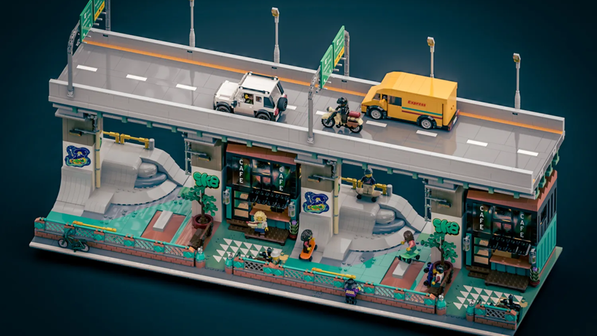 LEGO Ideas Overpass Park delivers urban living to 10K supporters