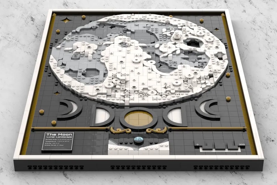 Space-themed LEGO Ideas project enters review stage for the second time