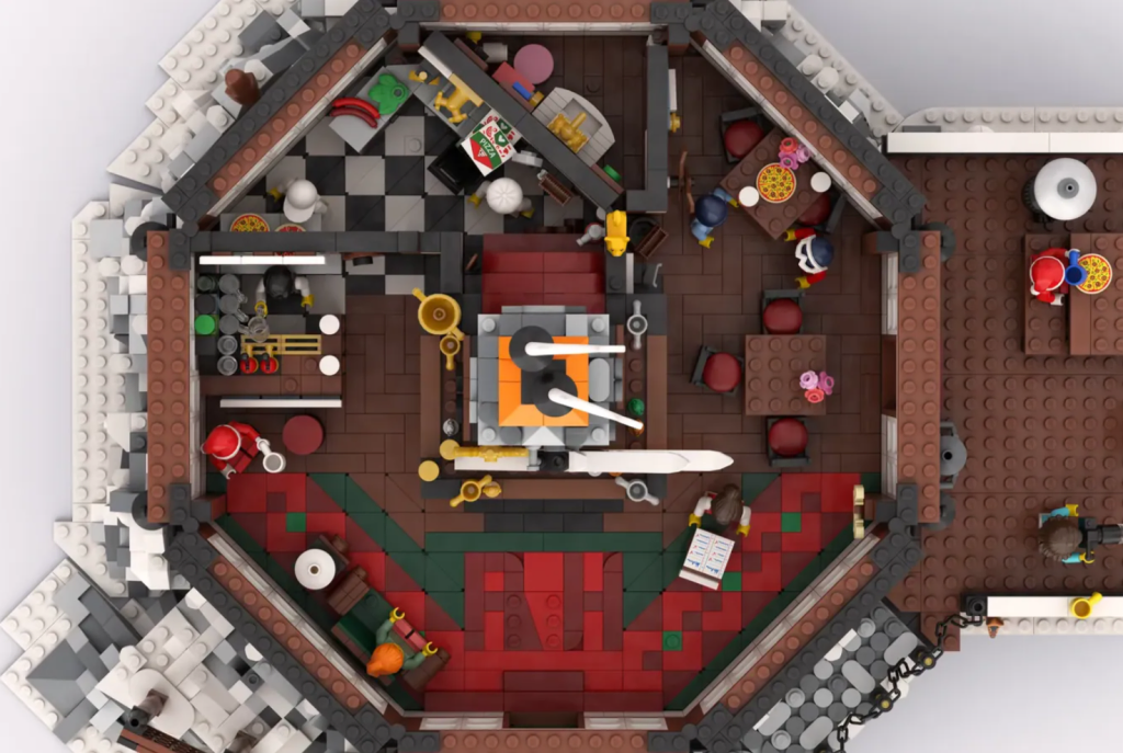 LEGO Ideas Ski Lodge ofrece un hogar lejos de la nieve a 10K