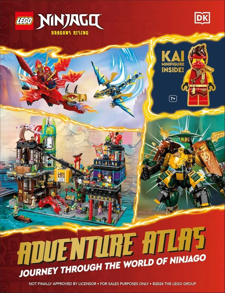 LEGO NINJAGO Dragons Rising Adventure Atlas for 2025