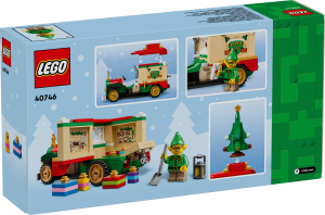 LEGO Winter Village 40746 Santa’s Delivery Truck revealed
