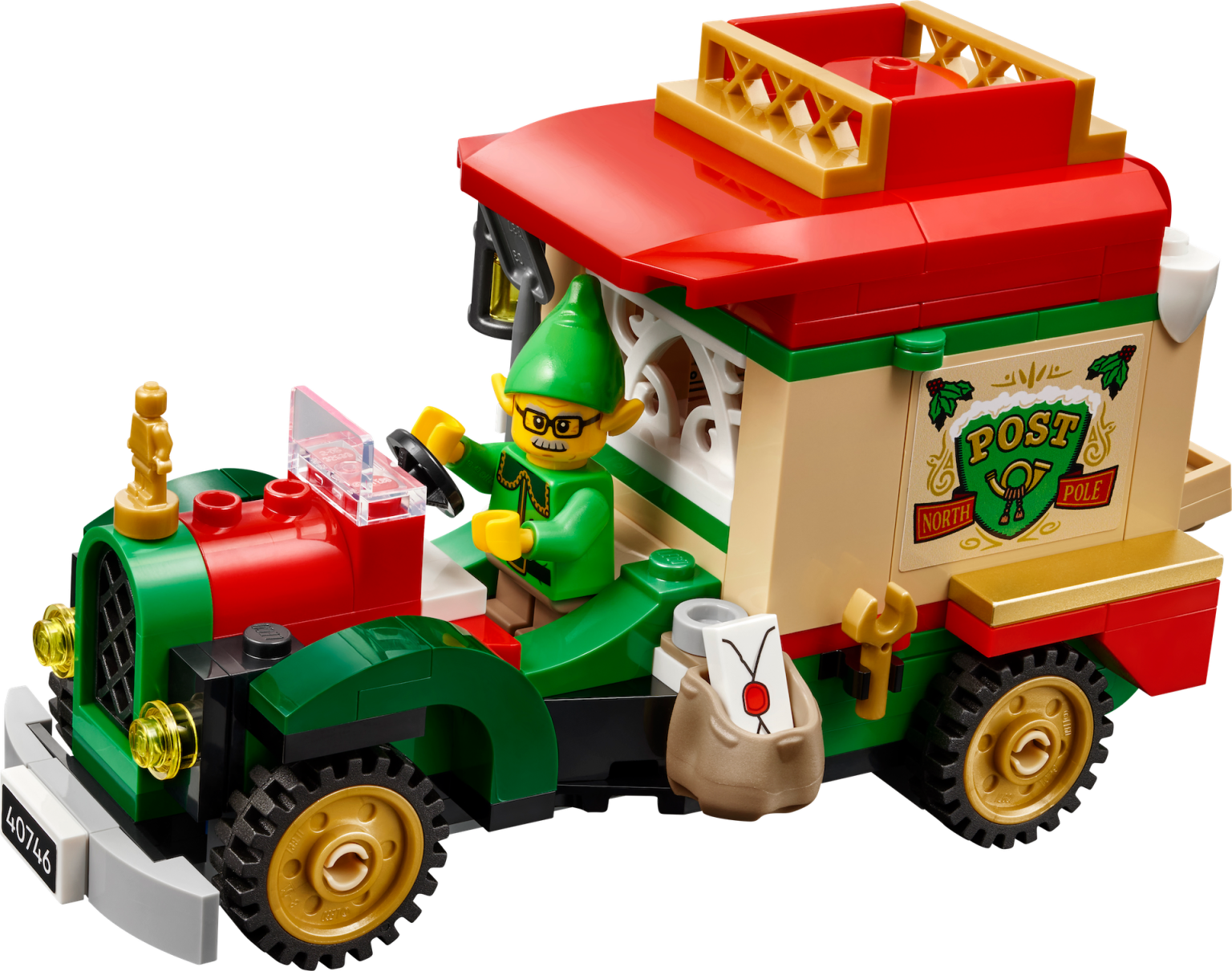 LEGO Winter Village 40746 Santa’s Delivery Truck revealed