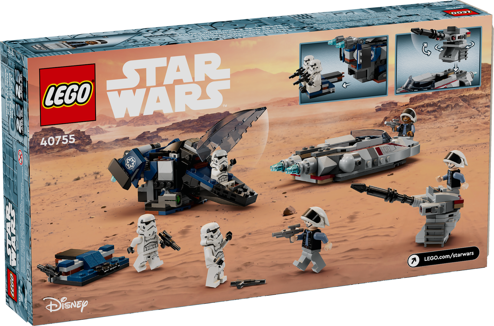 LEGO Star Wars Imperial Dropship vs. Rebel Speeder revealed